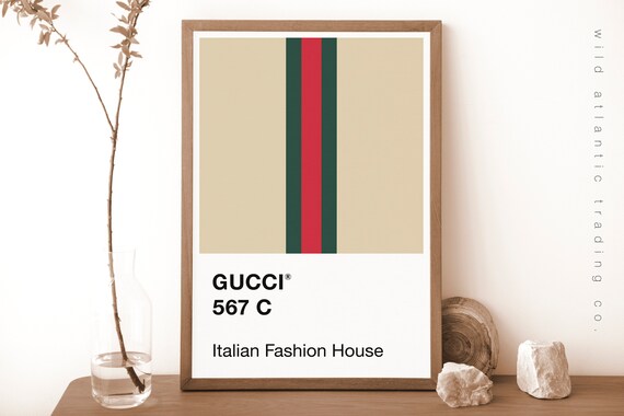 Printable Gucci Color Swatch Italian Fashion House Pantone - Etsy Ireland