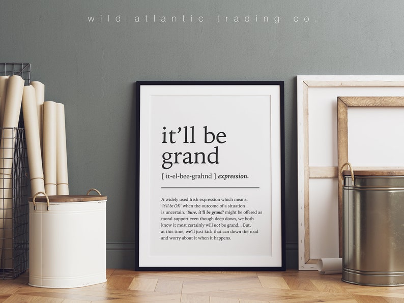 Printable It'll Be Grand Definition Print Norn Iron - Etsy Australia