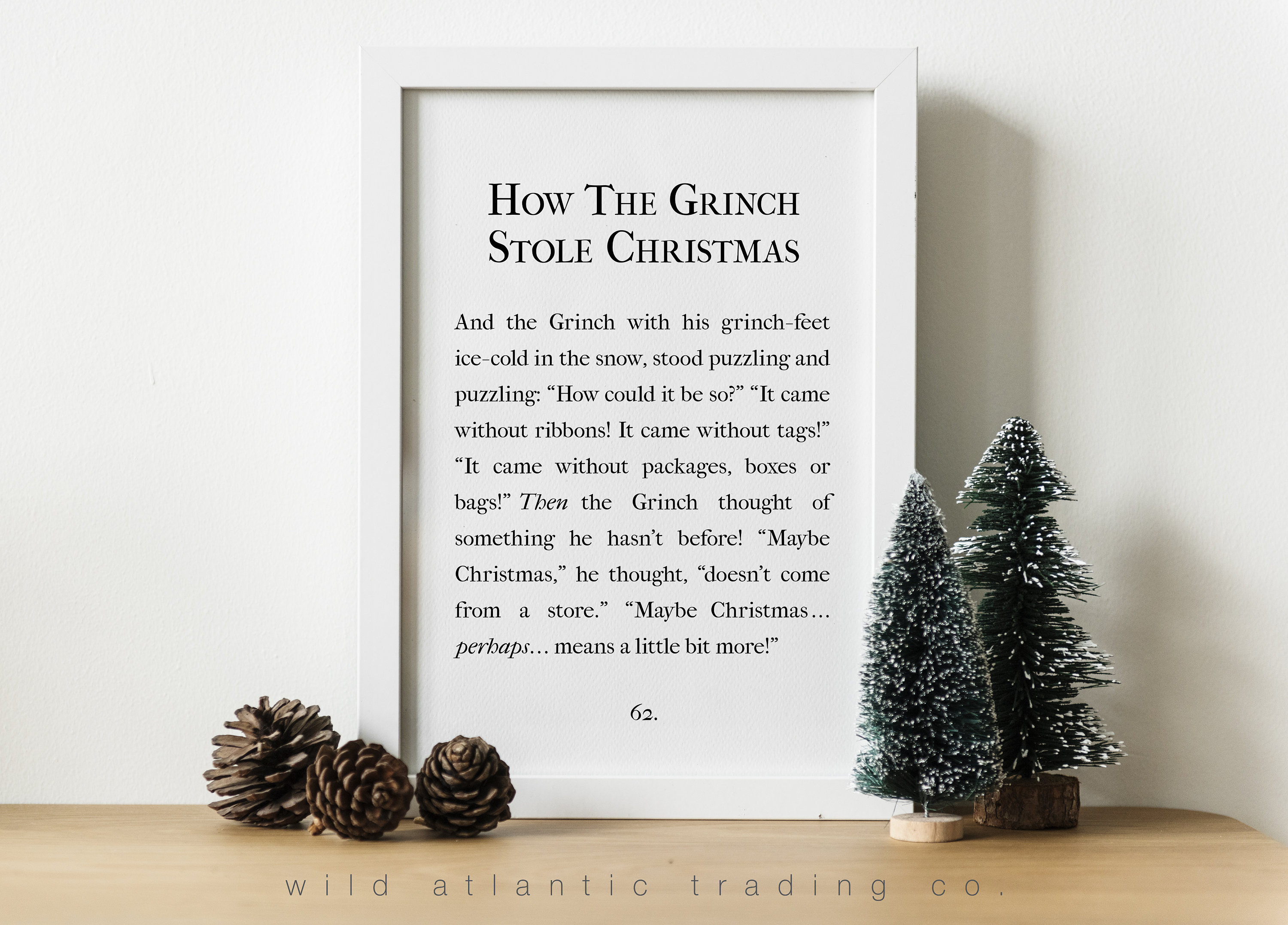 Printable How the Grinch Stole Christmas, Dr Seuss, Children's Book ...