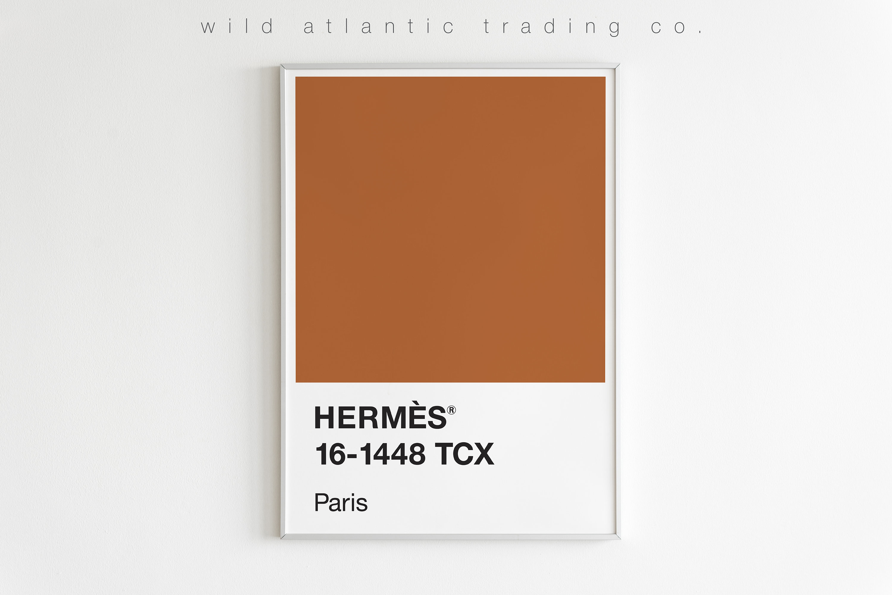 Printable Hermes Color Swatch Poster Inspired Color Palette - Etsy