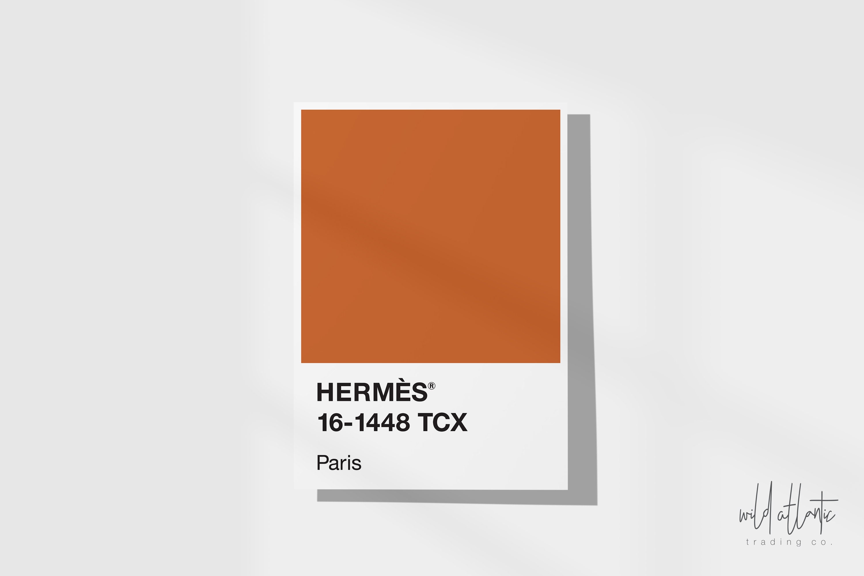 Printable Hermes Color Swatch Poster Inspired Color Palette - Etsy