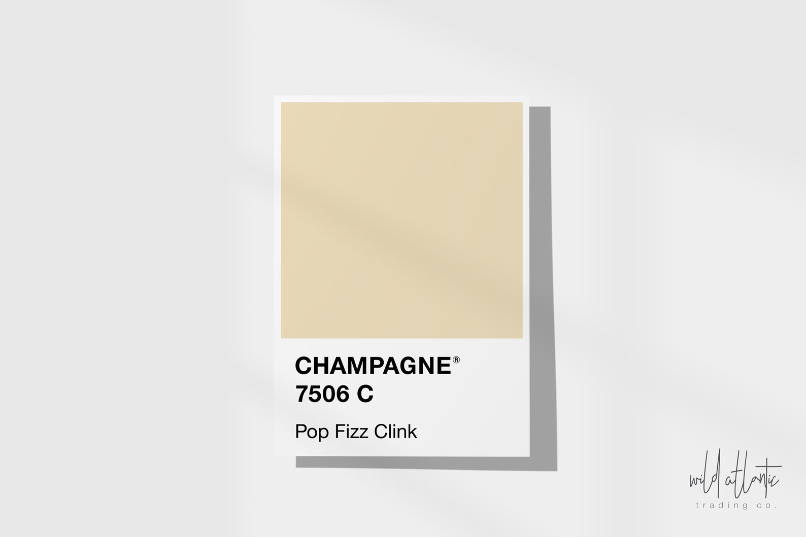Printable Champagne Color Swatch Pantone Inspired Color | Etsy