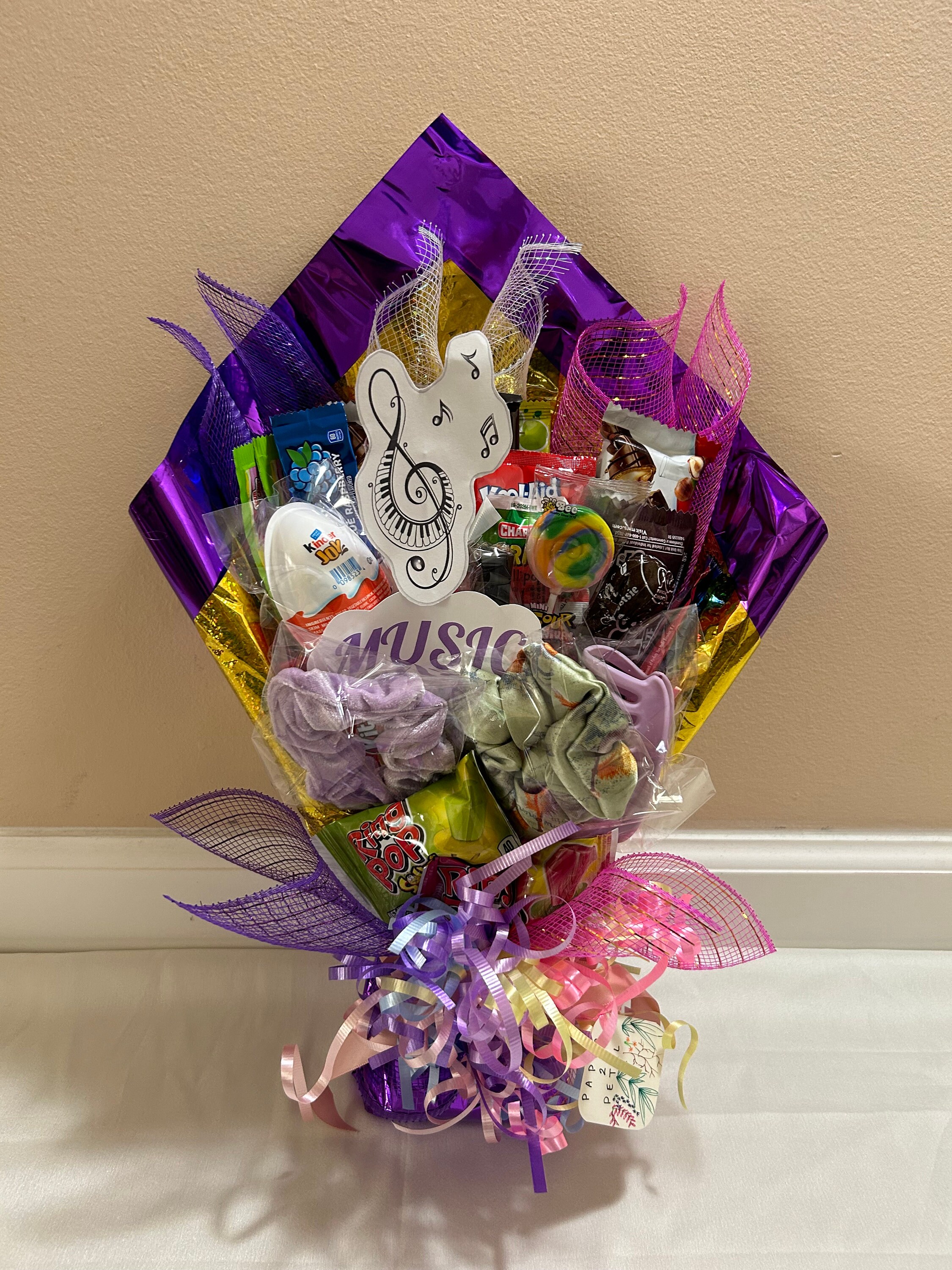 Music Recitals Chocolate, Candy Bouquet, Chocolate Bouquet, Candy ...