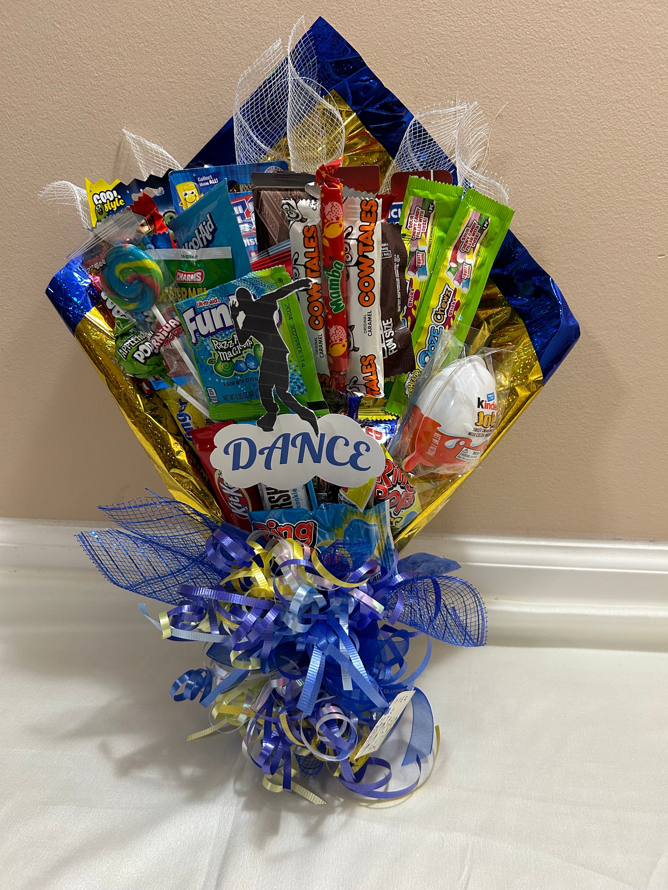 Male Candy Bouquet How To Make A Candy Bouquet | Spring Crafts For