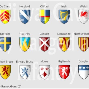 Medieval Game Counter Icons - Top View - Etsy