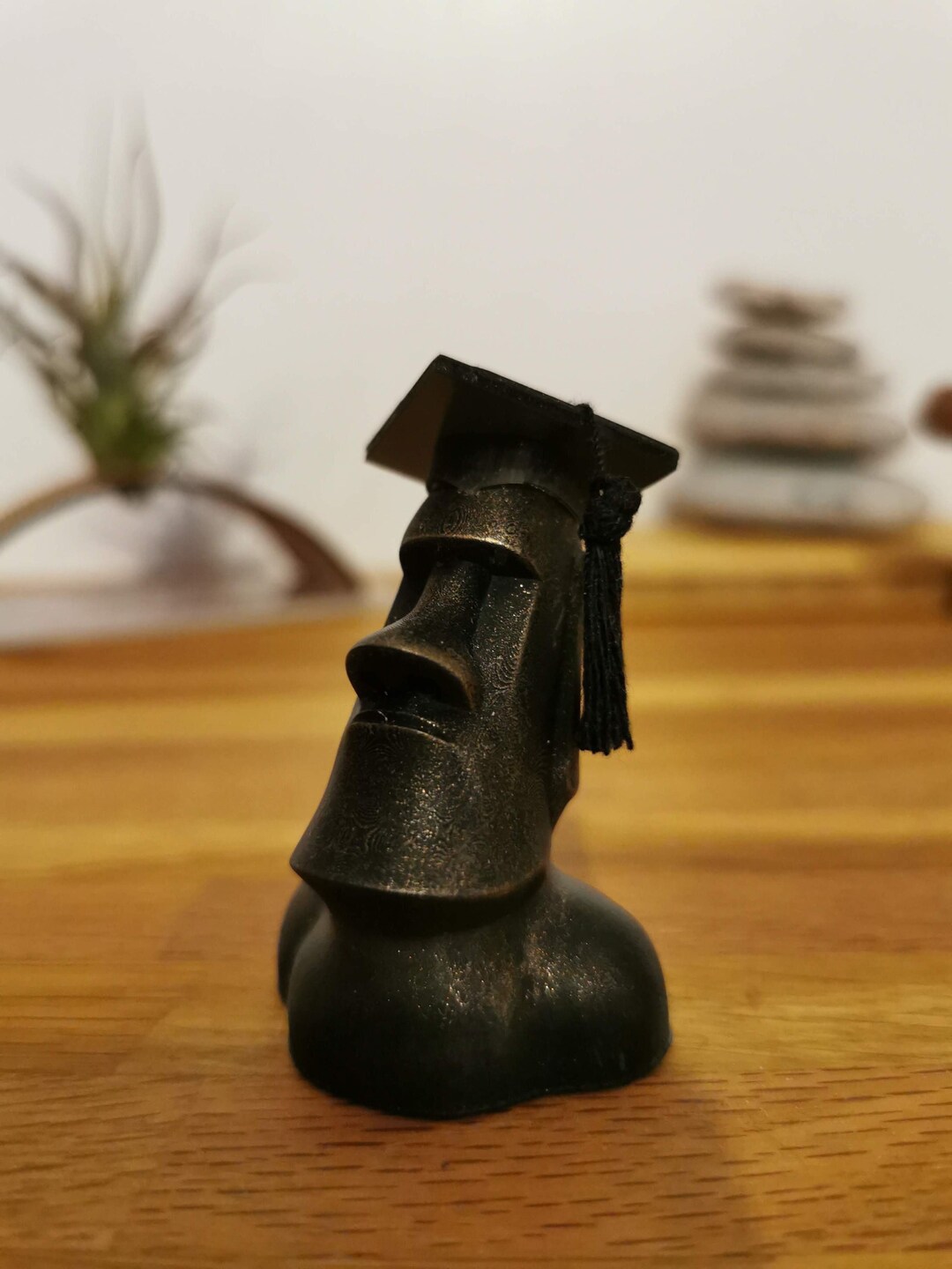 Graduation Gift for Master, Bachelor, Doctorate, Abitur: Moai With ...