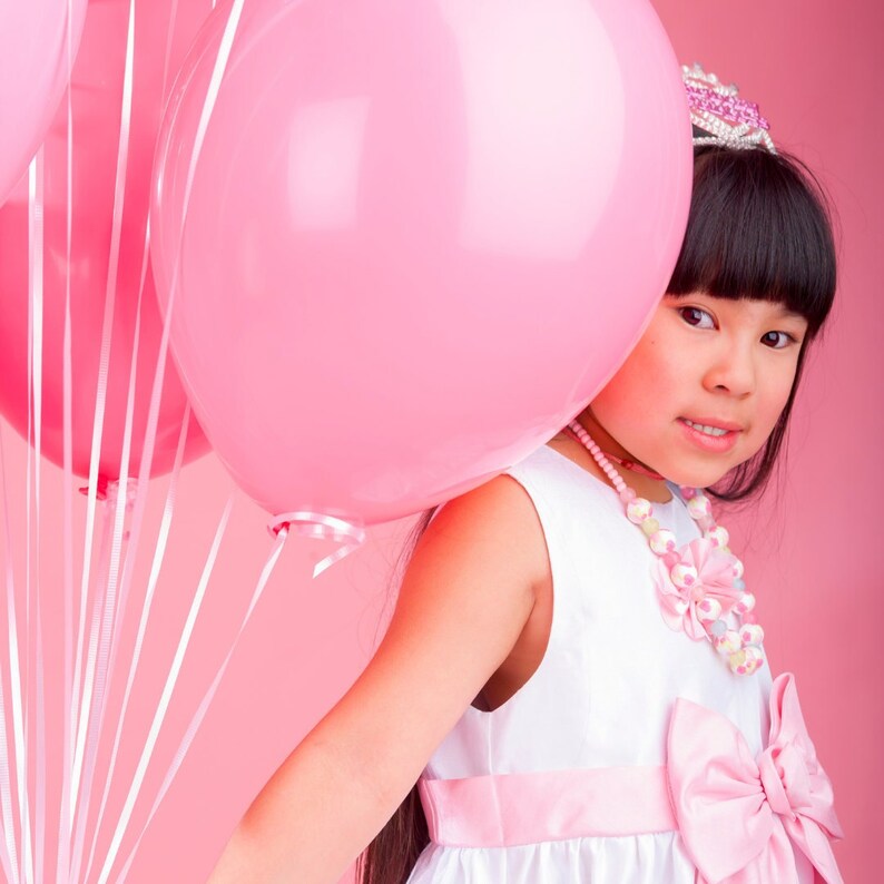 Bubble Gum Pink Latex Balloons 10 Inch Party Balloons - Etsy