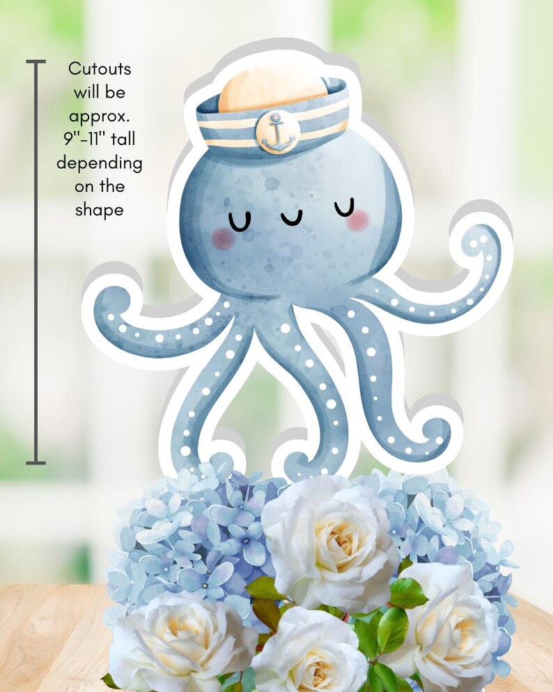 Nautical Party Props, Sailor Baby Shower Decorations, Baby Shower for ...