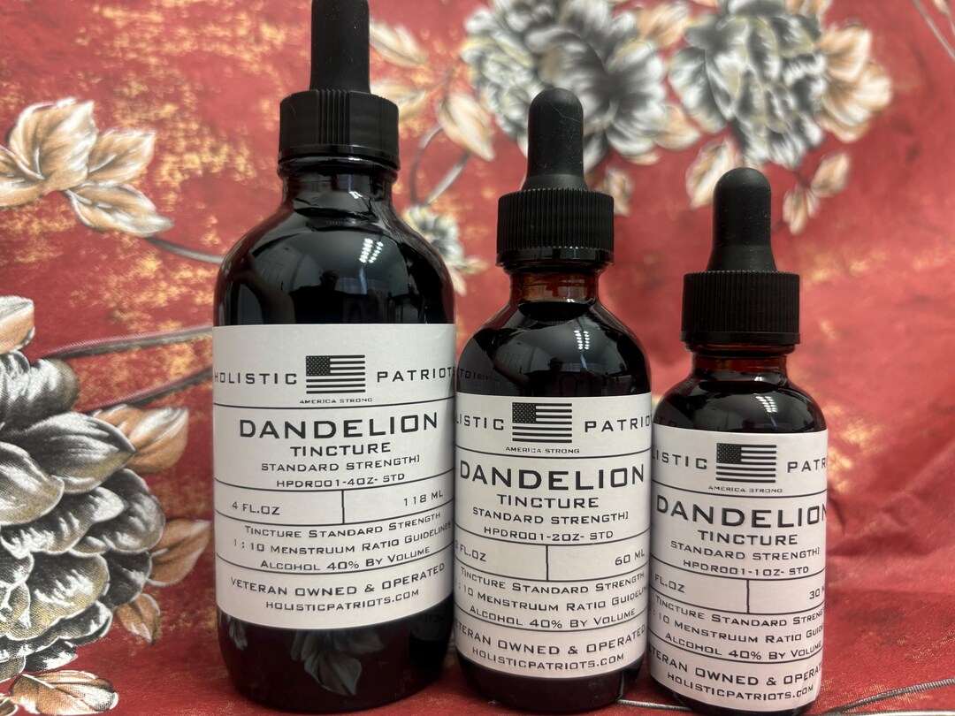 Dandelion Root Tincture [taraxacum Officinale] [standard Strength ...