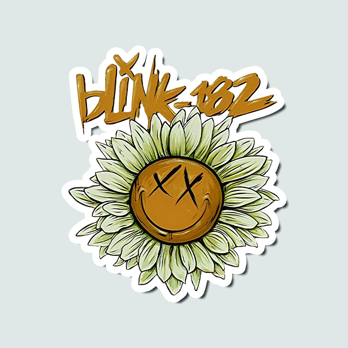 Blink-182 Sunflower Sticker Blink 182 Sticker Blink 182 - Etsy