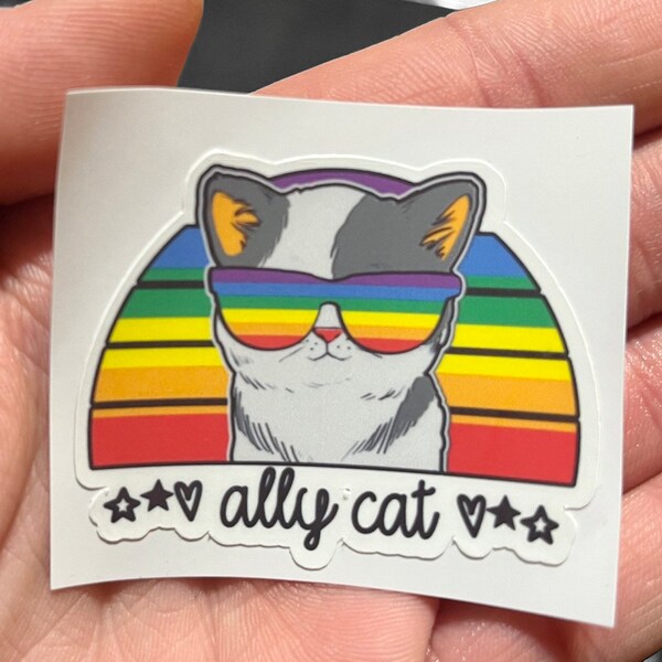 Sticker Allié Lgbtq - Etsy