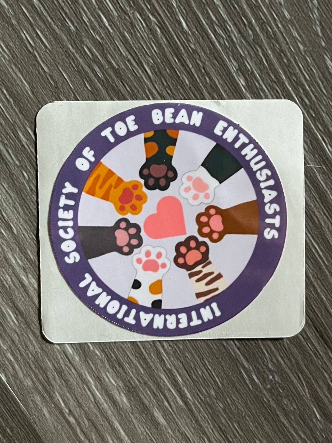 International Toe Beans Appreciation Club Stickers (2) Cats/kittens - Etsy