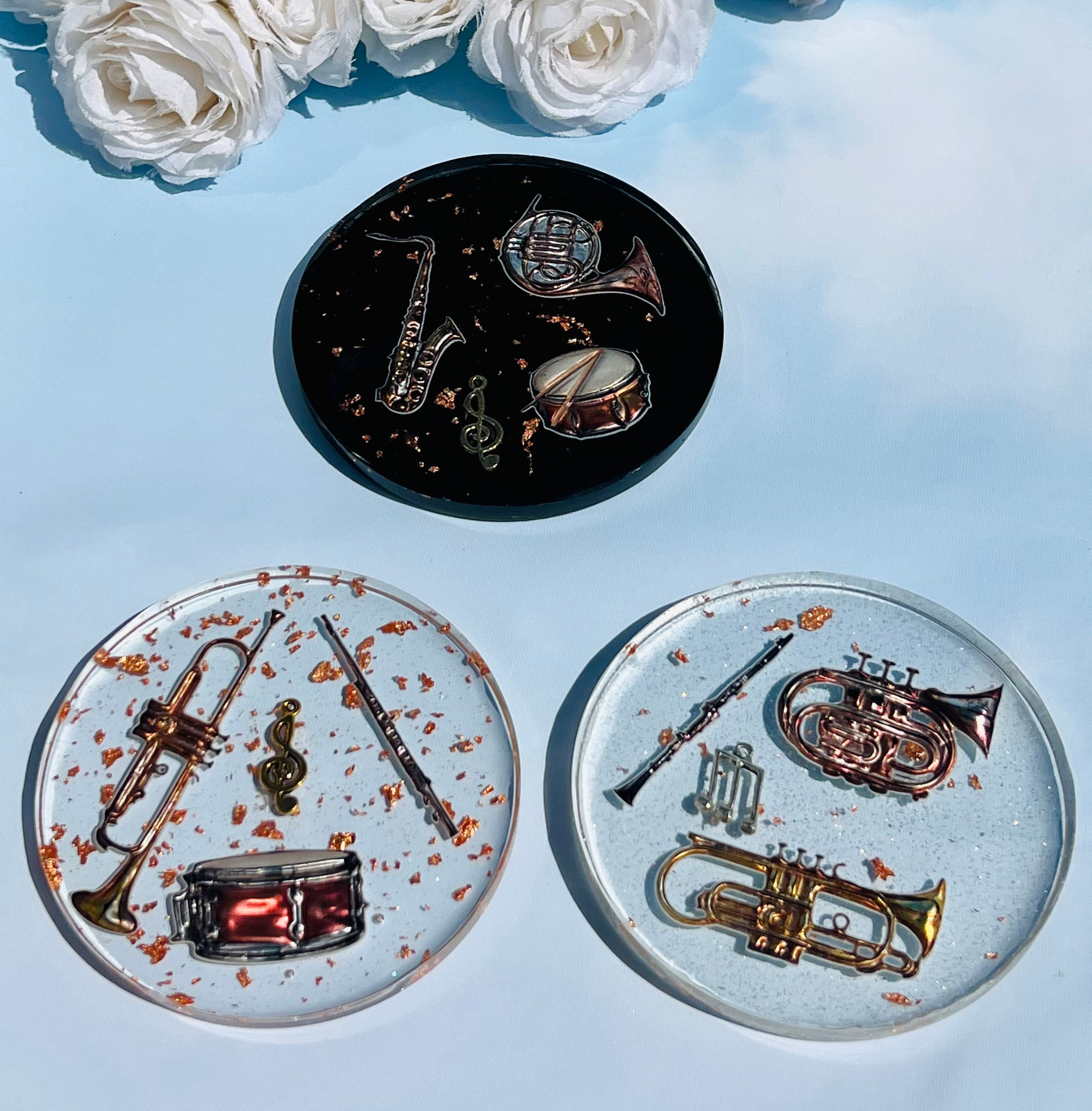 Music Teacher Coaster/paperweights, Teacher Gift, Teacher Appreciation ...