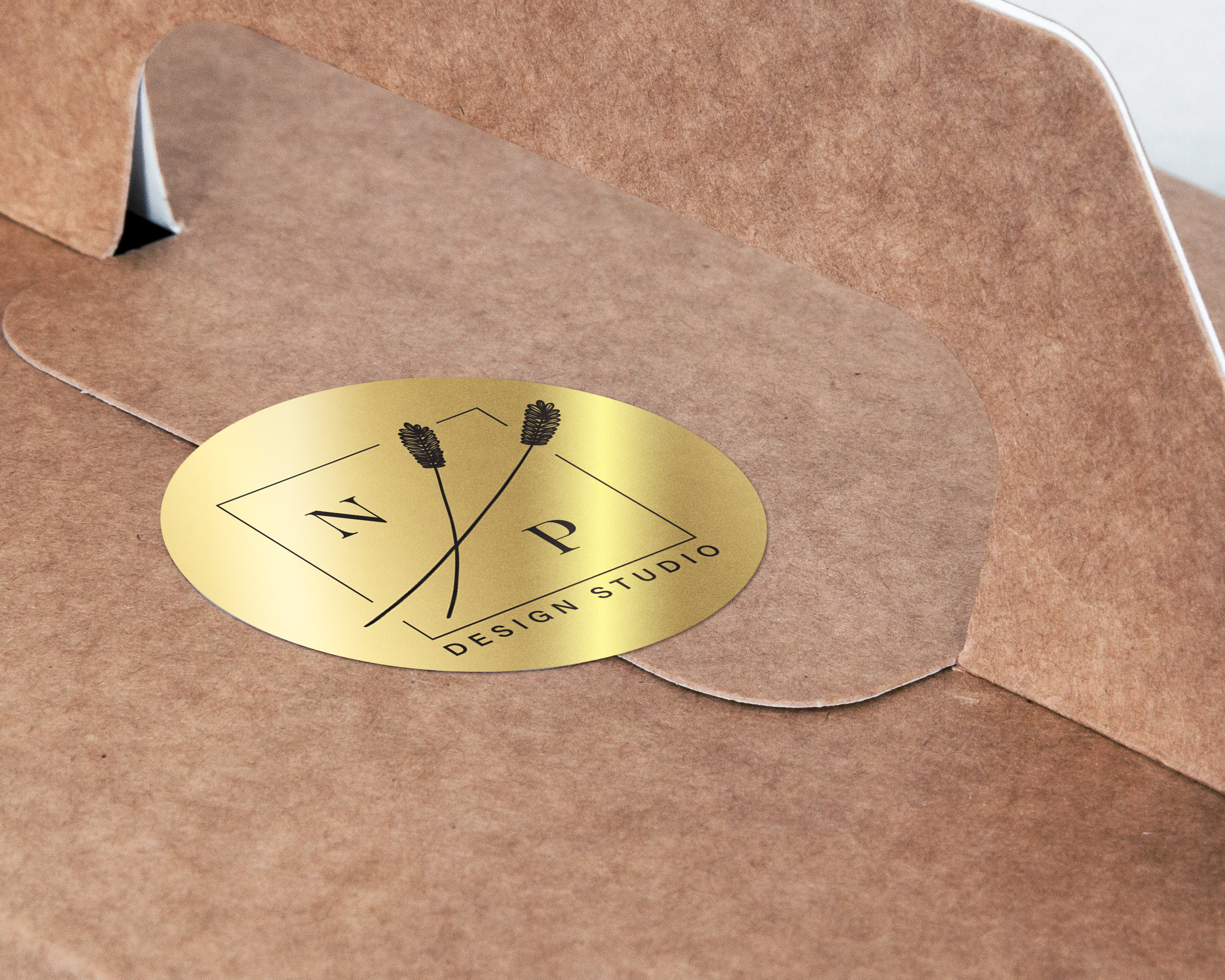 Foil Labels / Foil Stickers on A Sheet (2" Circles) : We Print Your ...