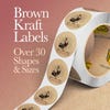 Kraft Paper Stickers – Rustic Labels for Soaps, Farm Products - Etsy
