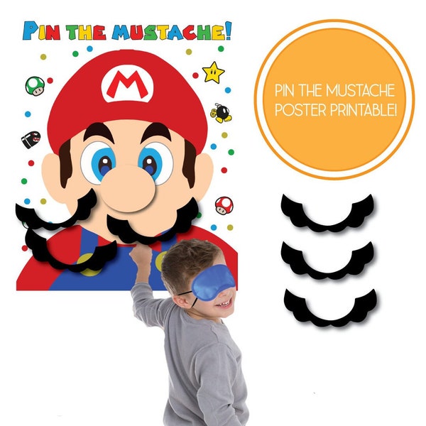 Mustache Poster - Etsy