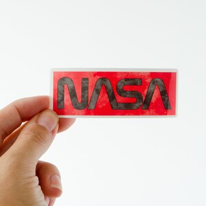 NASA Themed Sticker Set Waterproof Stickers for Laptops, Water Bottles ...
