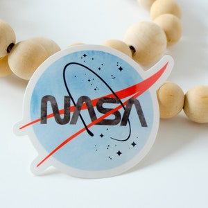 NASA Themed Sticker Set Waterproof Stickers for Laptops, Water Bottles ...