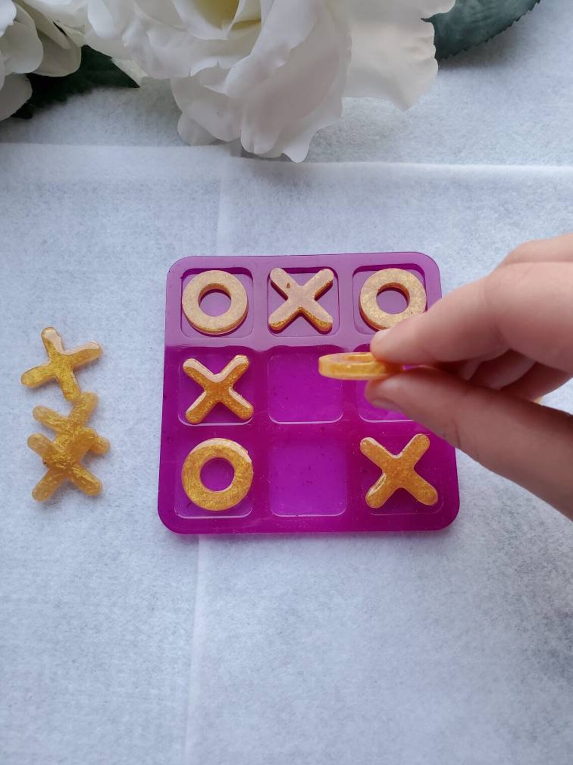 Travel Size Tic Tac Toe Set - Etsy