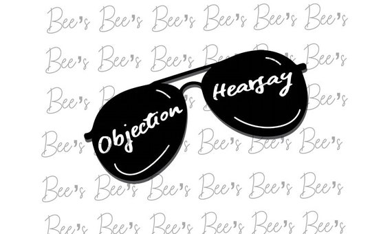 Objection Hearsay Johnny Depp Svg Cricut Cut File - Etsy
