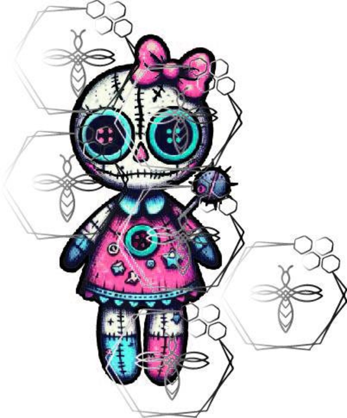 Voodoo Doll, Karma, Little Girl, Halloween, Tick or Treat, Haunted ...