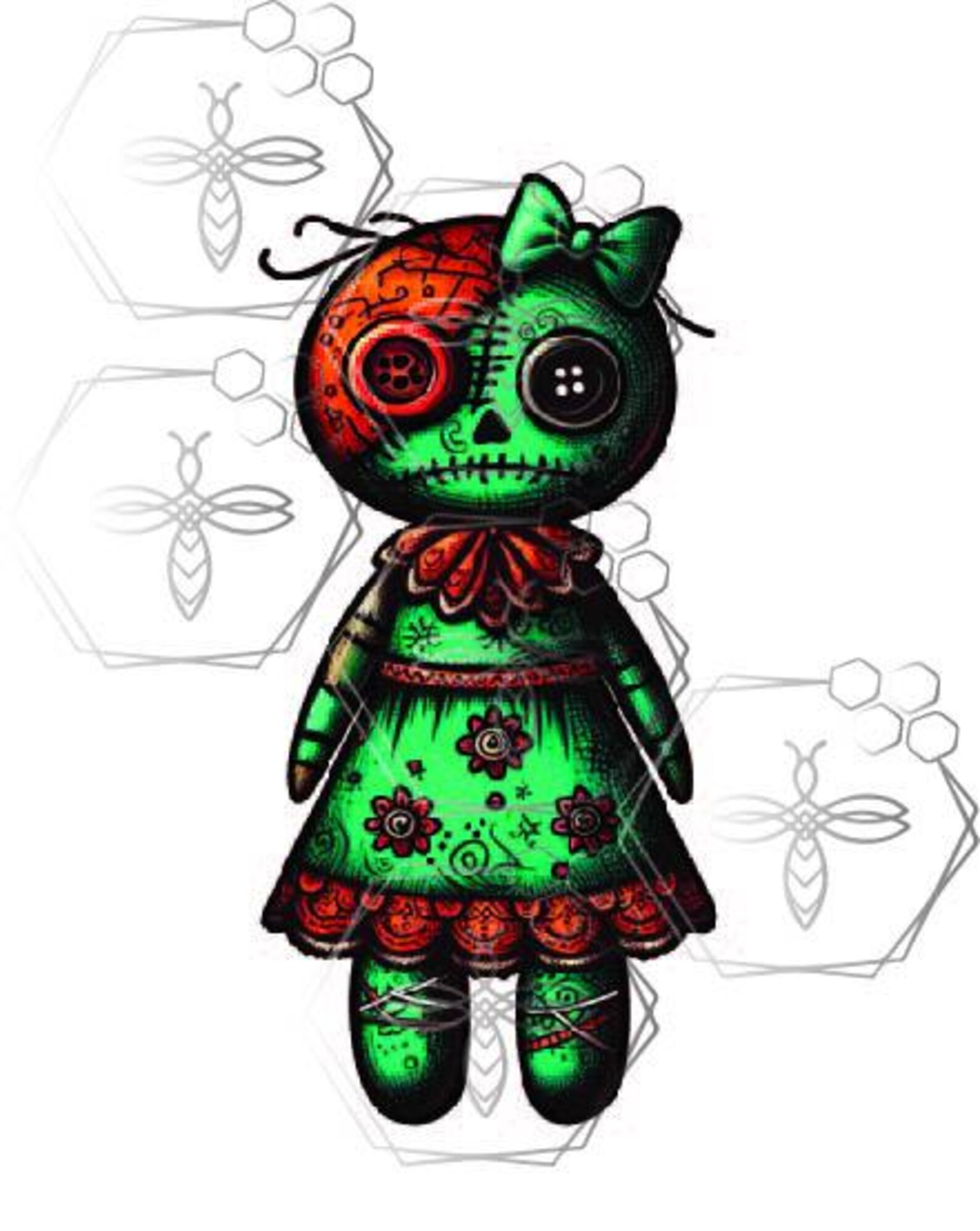 Voodoo Doll, Karma, Boy, Halloween, Tick or Treat, Haunted House, Vivid ...