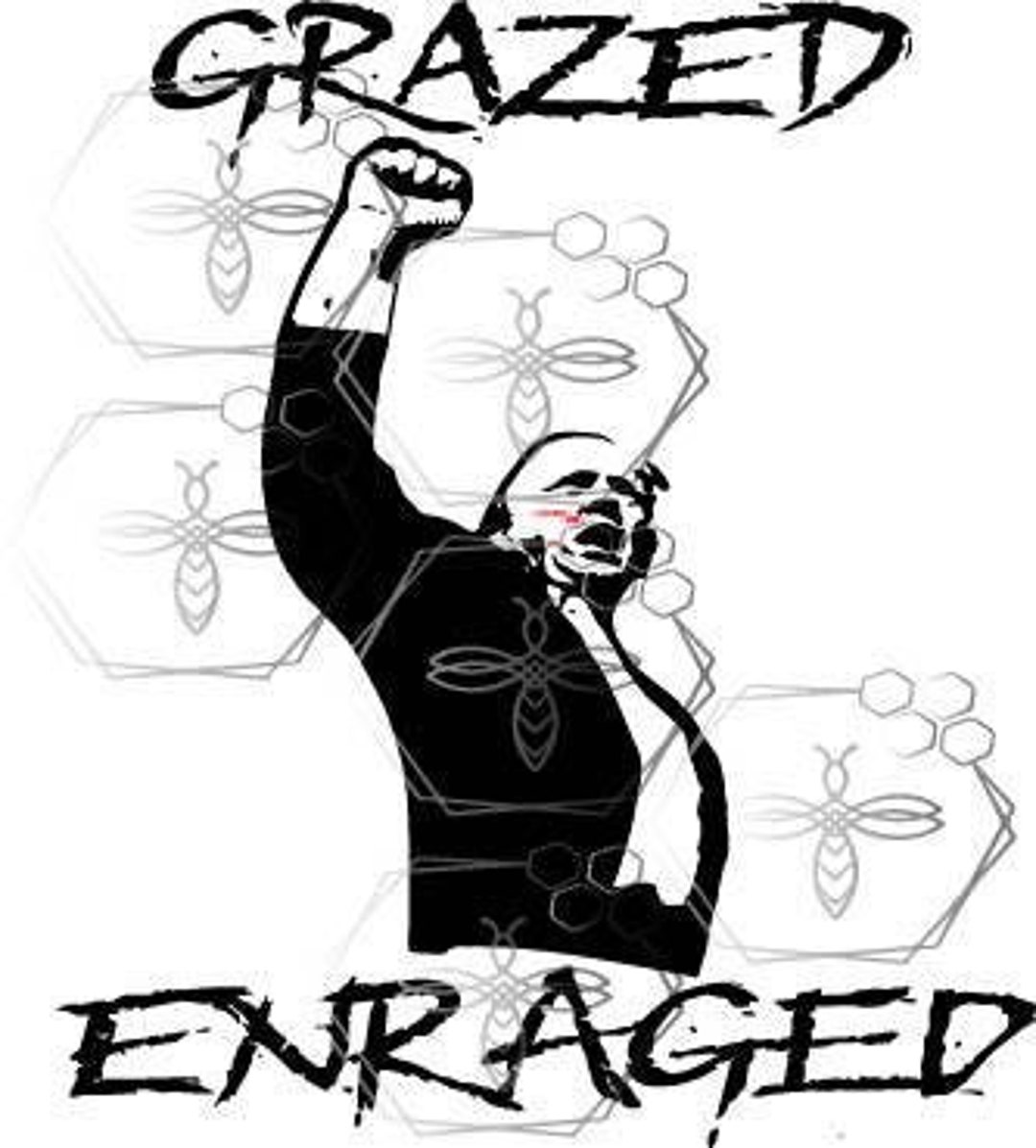 Trump Grazed and Enraged. 2024, MAGA, America, SVG, PNG Digital ...