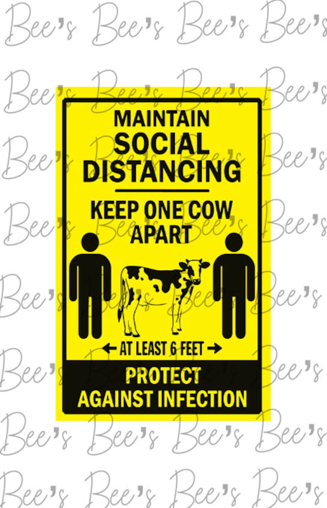 Six Feet Apart Svg, Social Distancing Svg, Png, Cow Png, Cow Svg, One ...