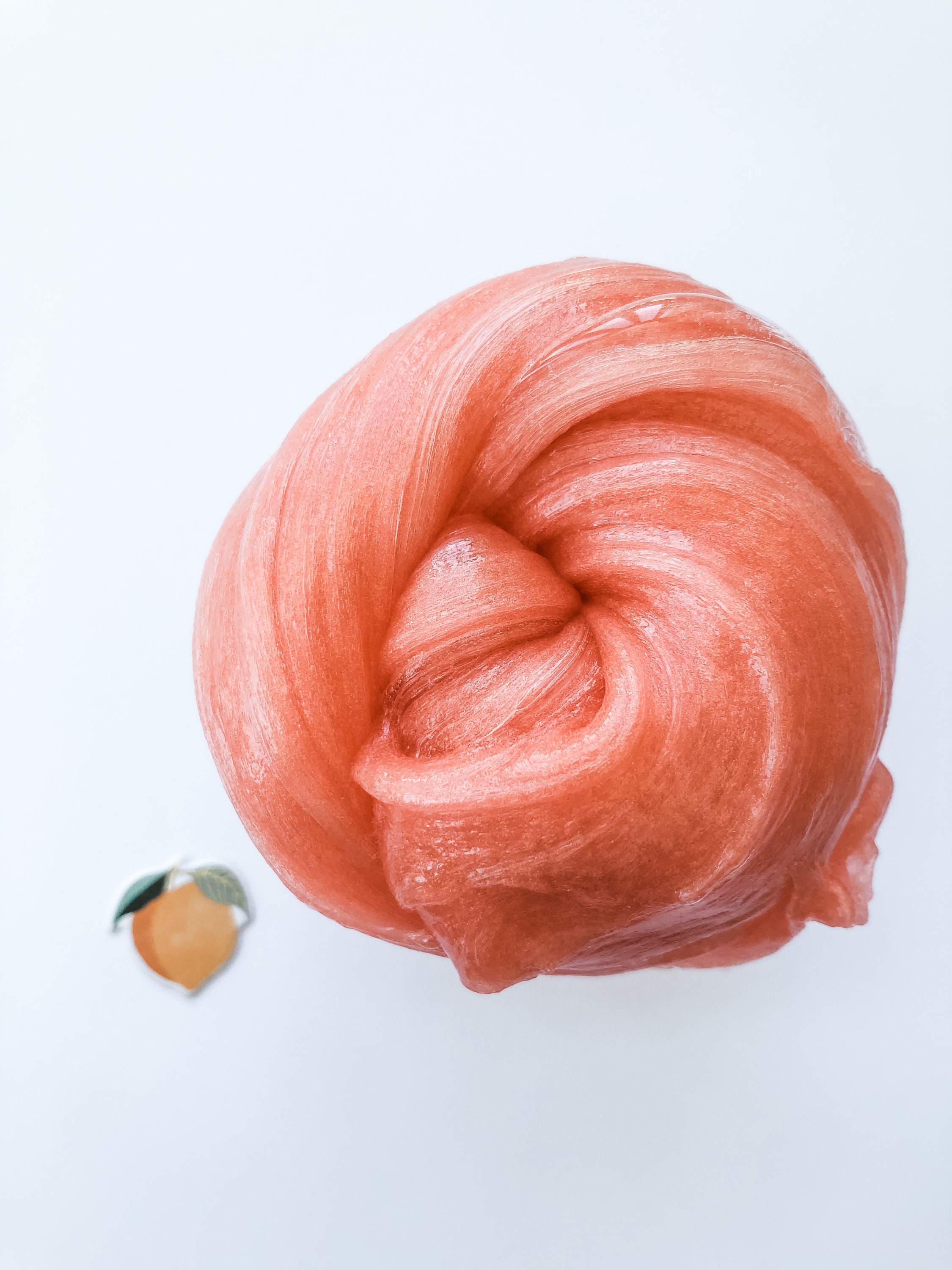 8oz Pearly Peach Slime - Etsy