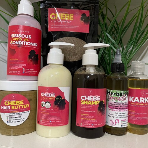 Chebe Shampoo & Conditioner Pack...hair Growth Kit - Etsy