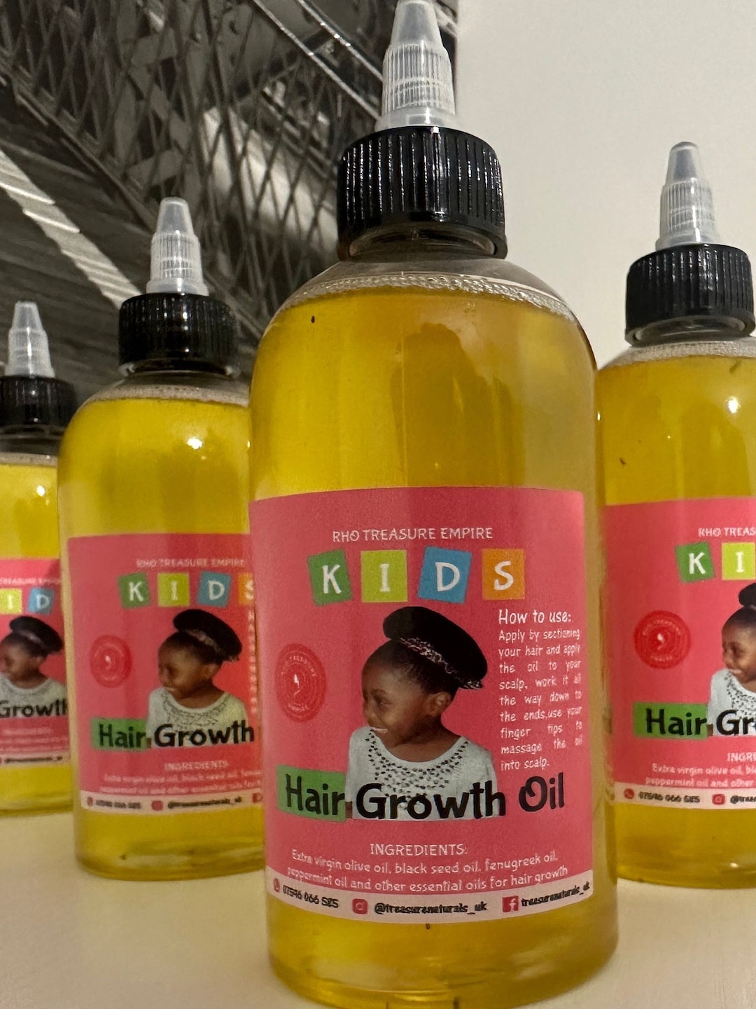 Kids Hair Growth Oil 250mls (for Thickening and Hair Growth) - Etsy