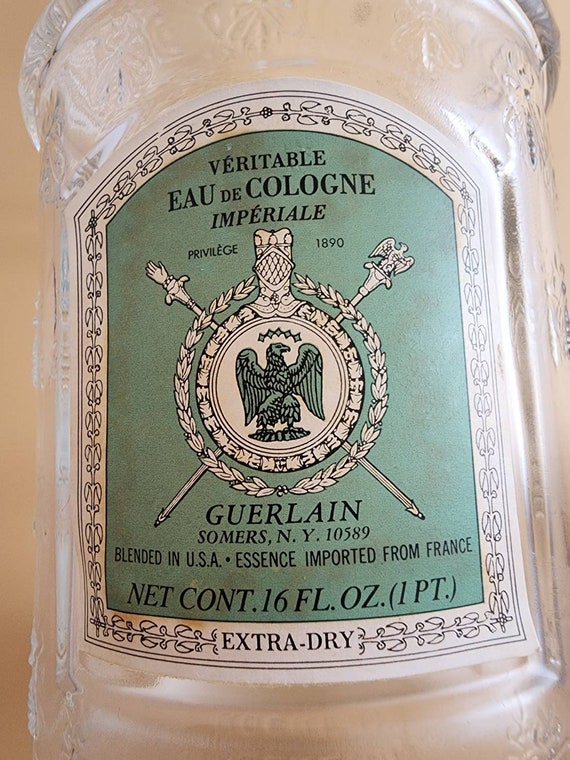 Vintage Guerlain Imperiale Bee Glass Perfume Bottle w… - Gem