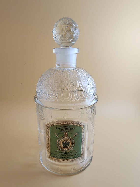 Vintage Guerlain Imperiale Bee Glass Perfume Bottle w… - Gem