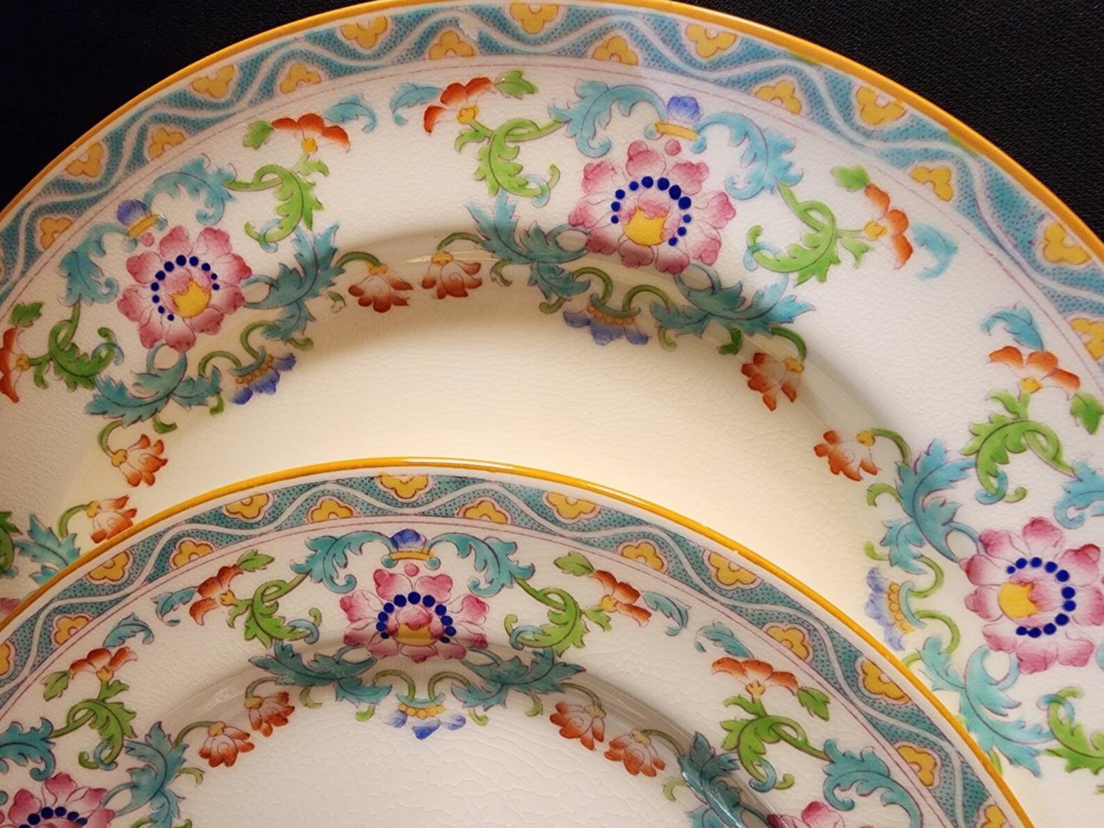 Minton B833 Cup Saucer Bread Salad Dinner Plate - Etsy
