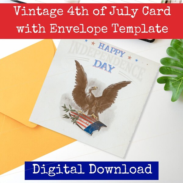 Independence Day Cards - Etsy