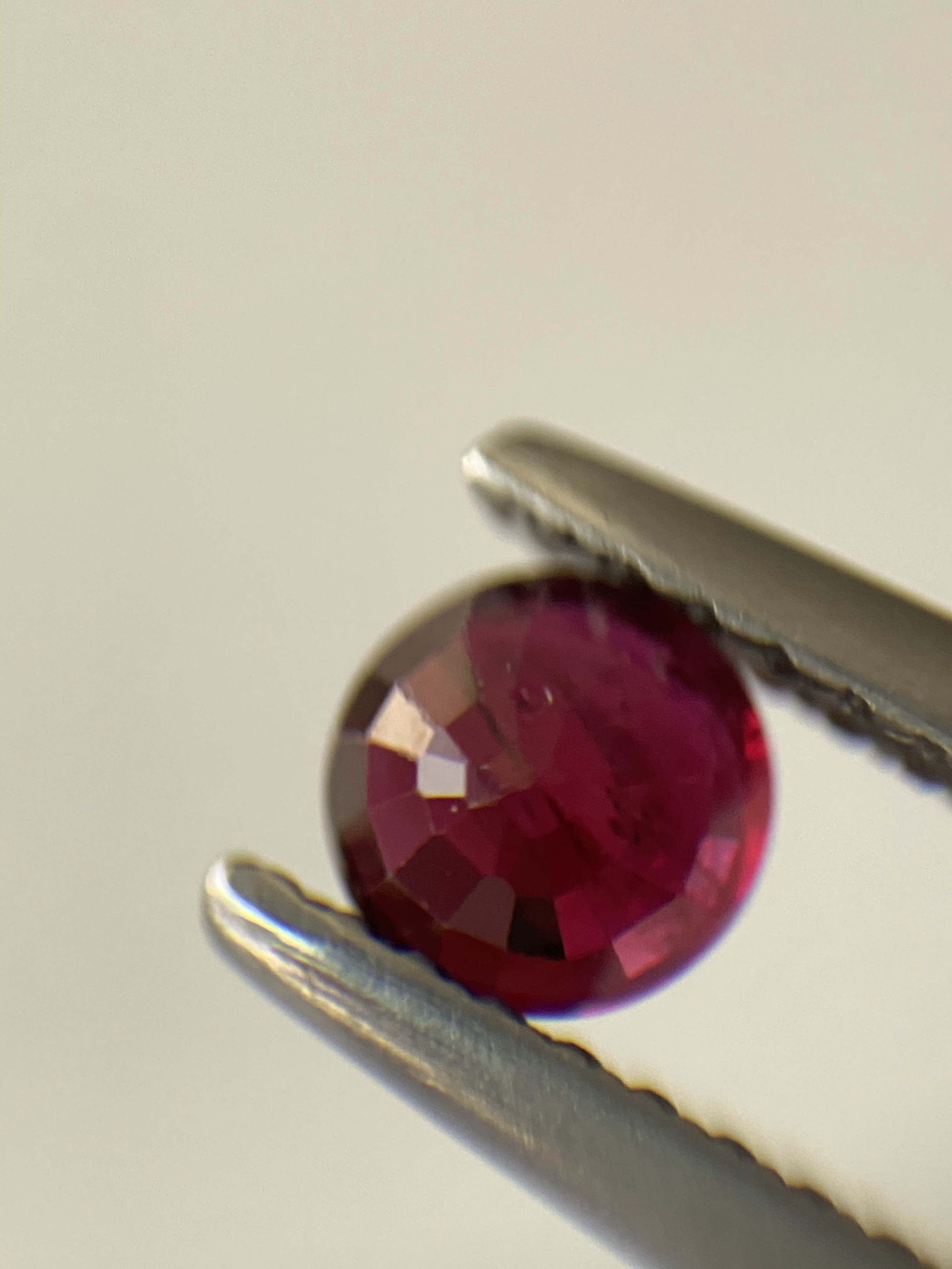 4mm Ruby Natural Ruby Round Cut Top AAA Quality loose | Etsy