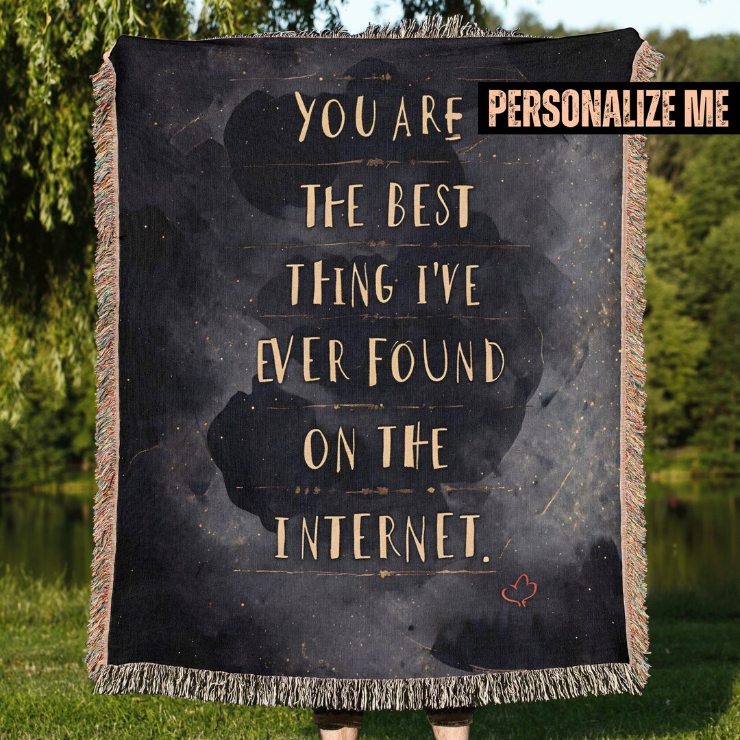 Motivational Quote Throw Blanket, Inspirational Phrase Blanket, Soft ...