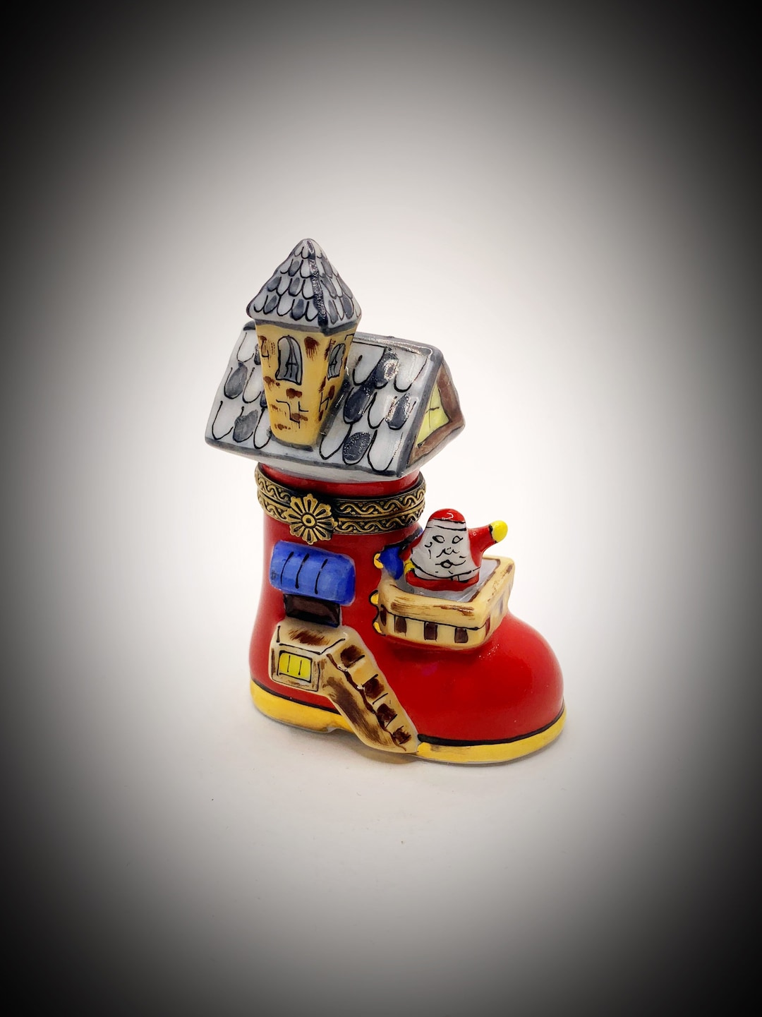 Unique & Whimsical LIMOGES France Hand Painted Trinket Box - Etsy