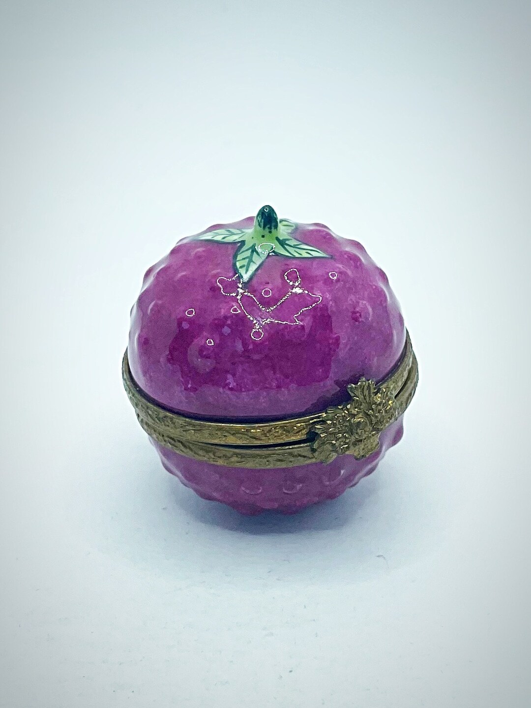 Little Raspberry LIMOGES Peint Main Trinket Box - Etsy