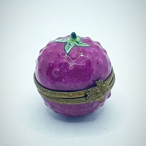 Little Raspberry LIMOGES Peint Main Trinket Box - Etsy