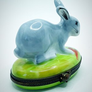 Bunny Rabbit LIMOGES France Hand Painted Trinket Box - Etsy