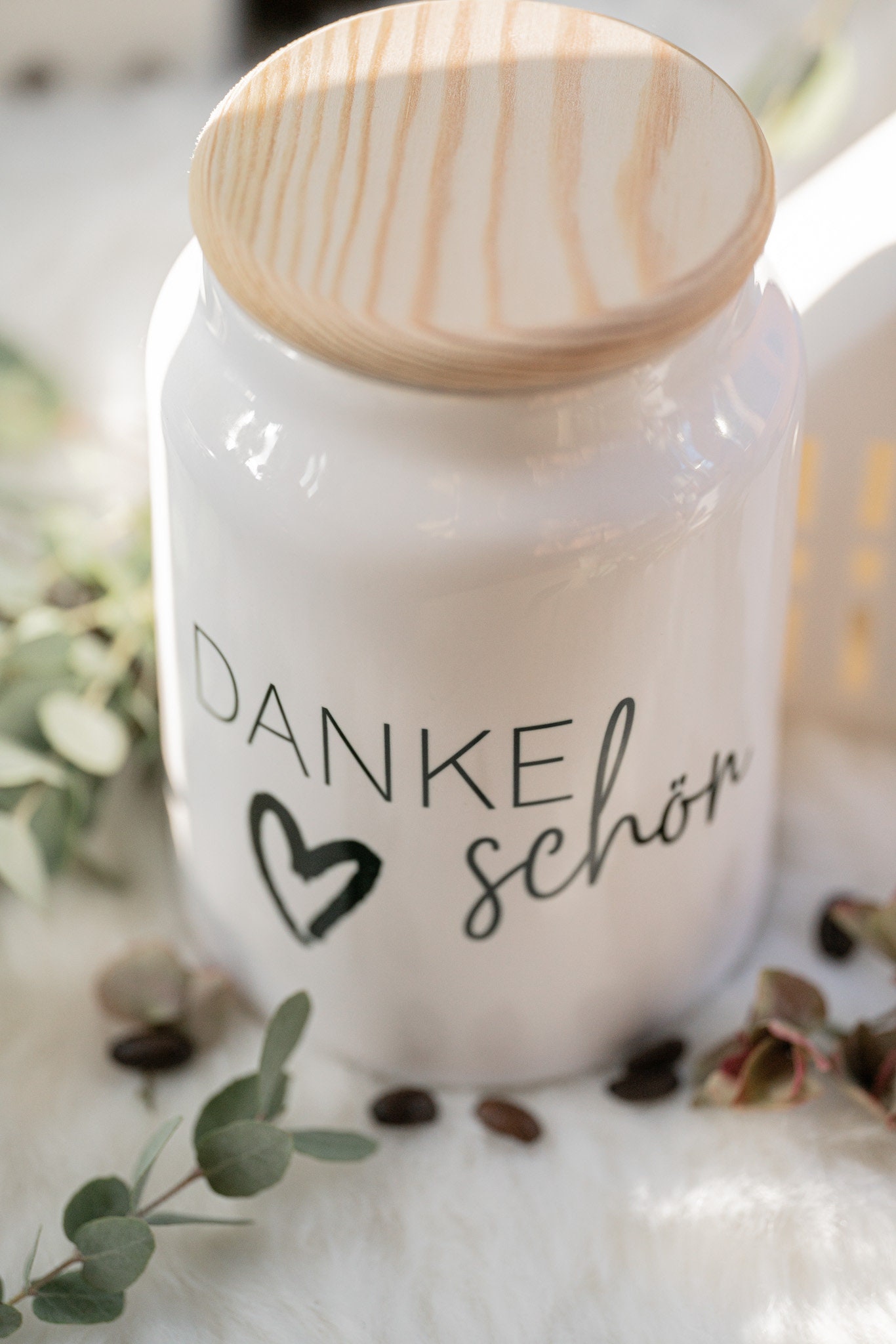 Keksdose Keramikdose Dankeschön 650ml mit - Etsy.de