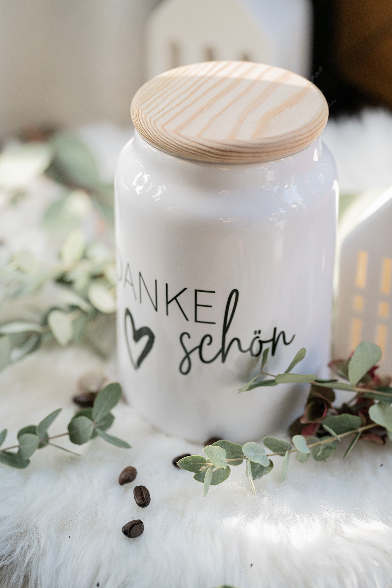 Keksdose Keramikdose Dankeschön 650ml mit - Etsy.de