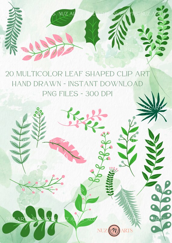 Leaf Shapes Clip Art