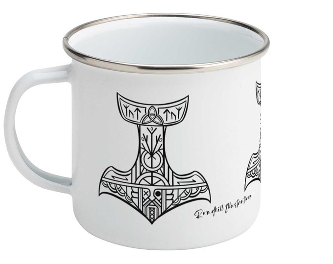 Thor's Hammer 15 Oz Coffee Mug - Etsy
