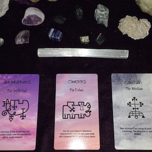 Into the Dark, Demon Oracle Deck, Occult Tarot Cards, Goetia Cards ...