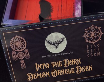 Into the Dark, Demon Oracle Deck, Occult Tarot Cards, Goetia Cards ...