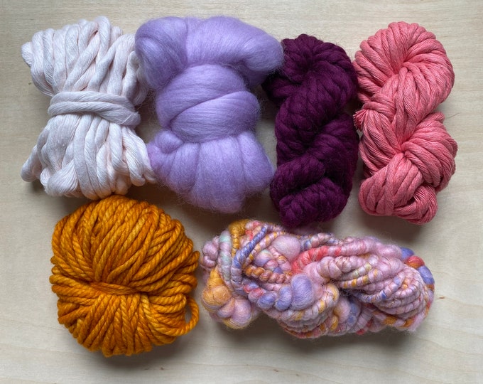Catie Weaving Fiber Pack, Weaving Kit, Craft Kit for Beginners, Fiber ...