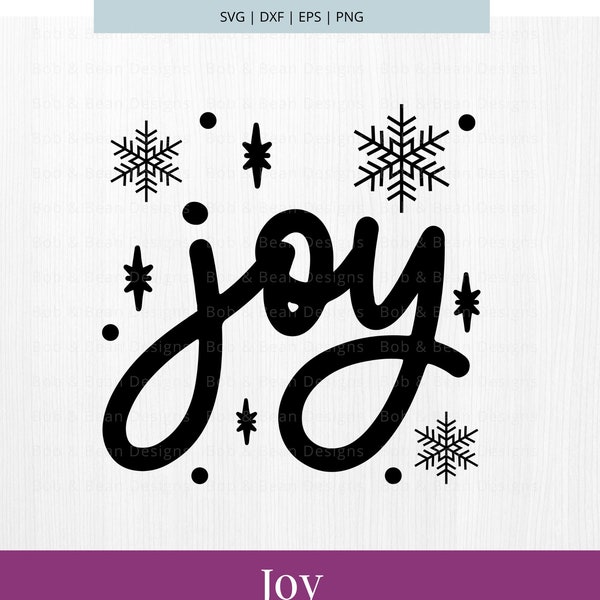 Joy Svg - Etsy