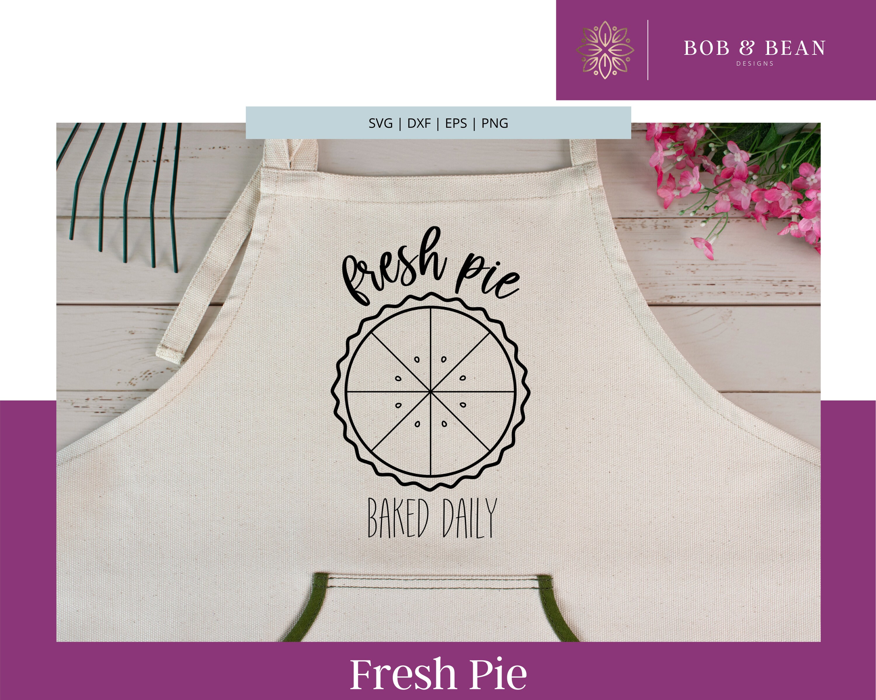 Fresh Pie SVG Pie SVG SVG Kitchen Sayings Kitchen Svg | Etsy
